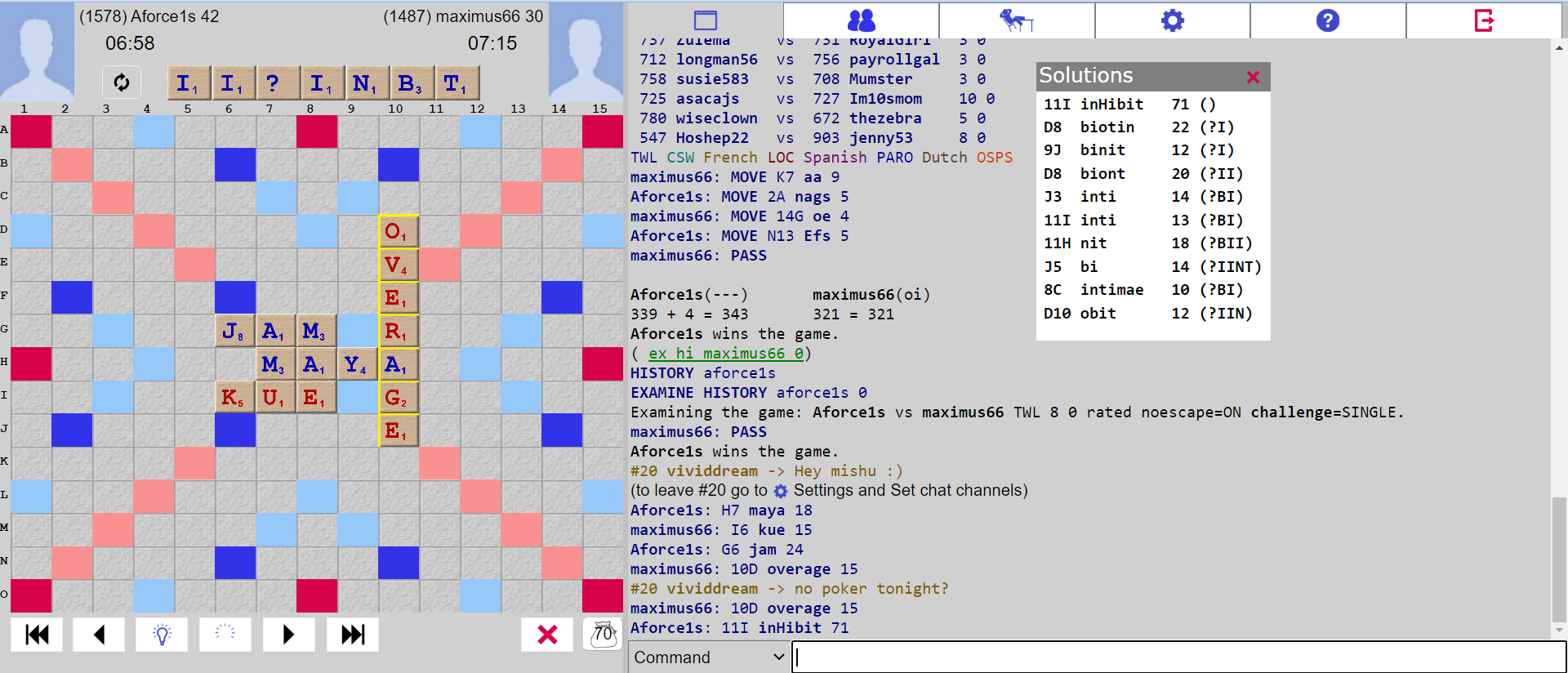 Is there an online extension for quackle? : r/scrabble